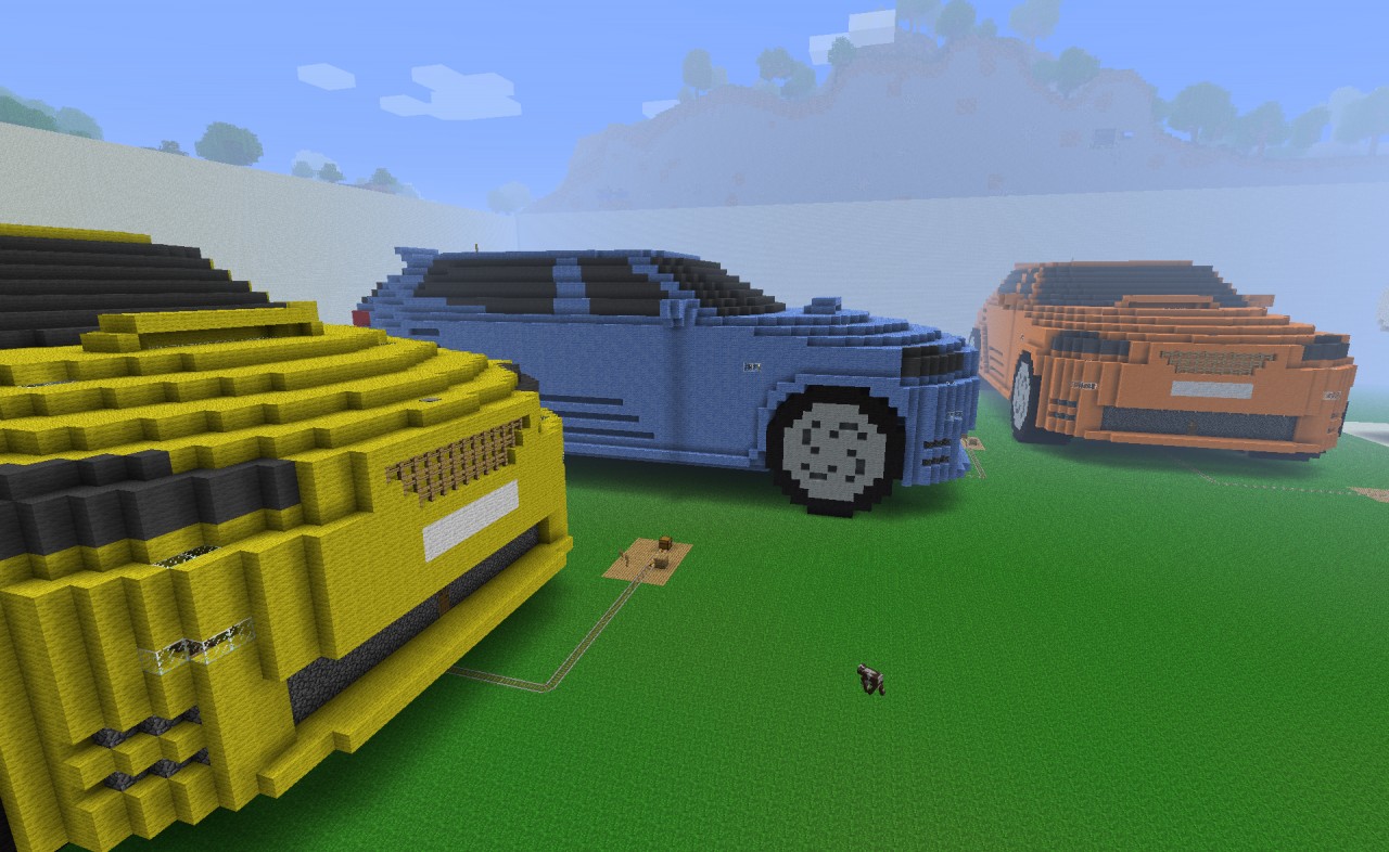 Car showroom Minecraft Map