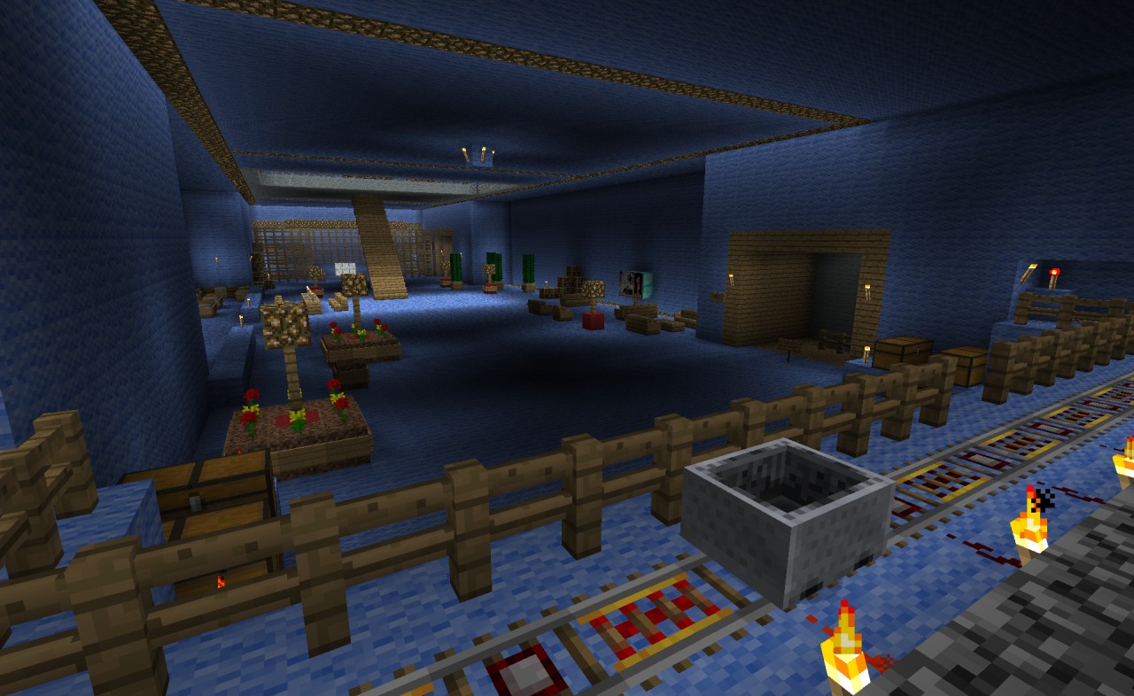 Car showroom Minecraft Map