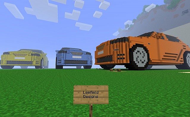 Car showroom Minecraft Map
