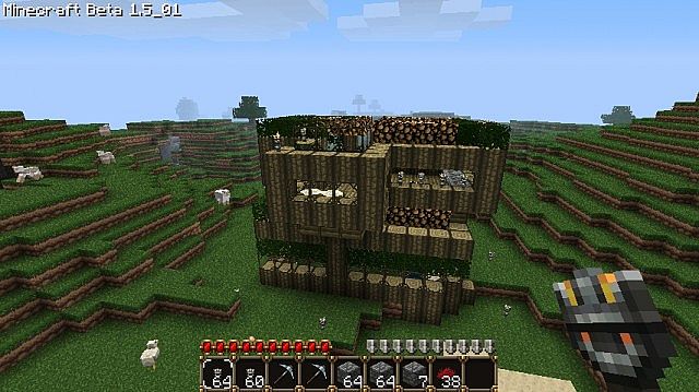 Rainer's tree hut Minecraft Map