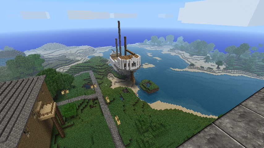 Small Coastal Transport Minecraft Map