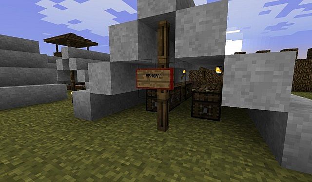 Roman legionnare camp Minecraft Map