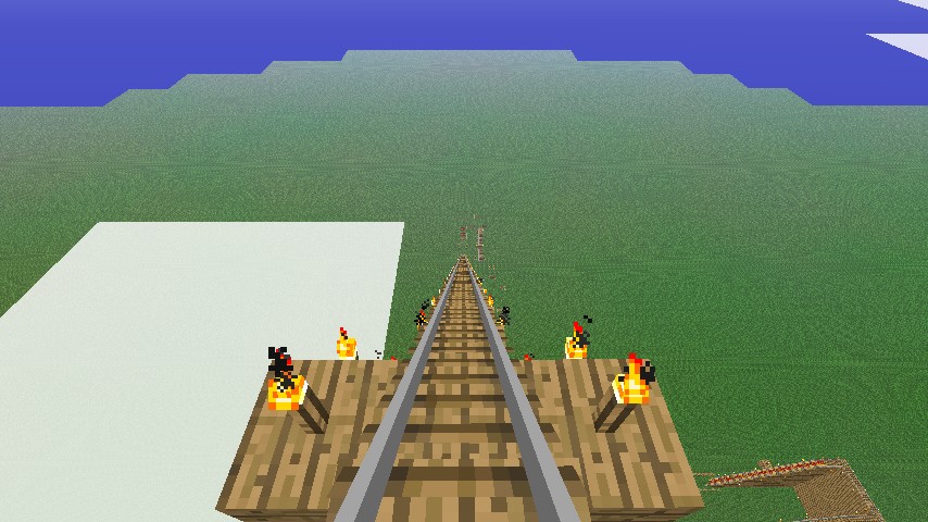 Epic Rollercoaster Minecraft Map