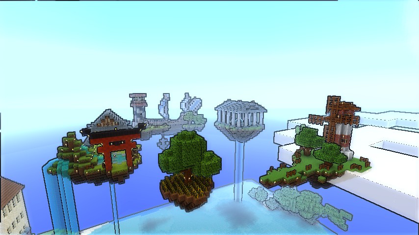 Floating Islands Minecraft Map