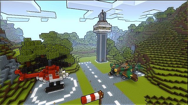 My Airstrip Minecraft Map