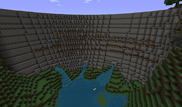 Wiredrawn's Dam!! Minecraft Map