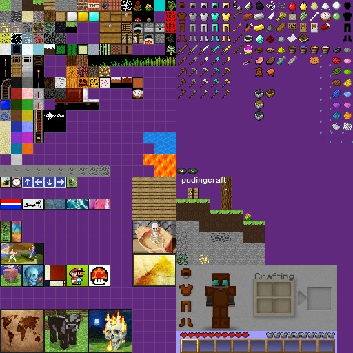 pudingcraft texture (outdated) Minecraft Texture Pack