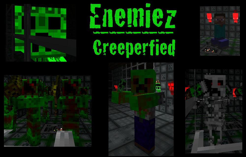 [16x] Boomer's Creeper Themed Texture Pack Minecraft Texture Pack
