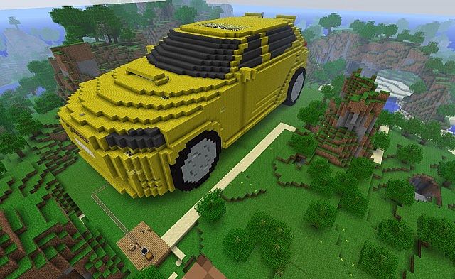 Car showroom Minecraft Map