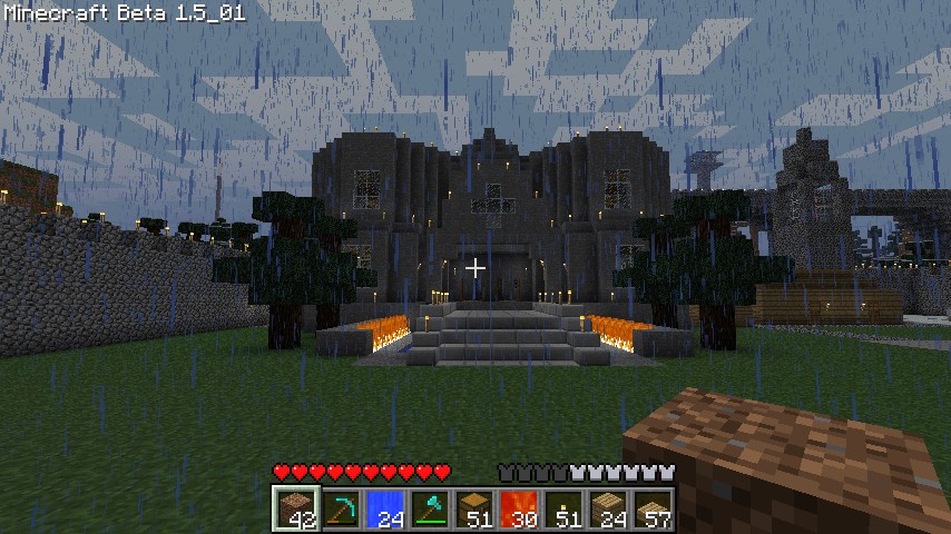 Minecraft Manor (large house w/schematic) Minecraft Map