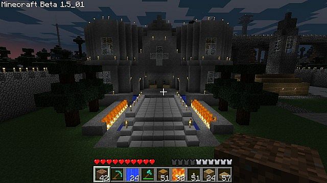 Minecraft Manor (large house w/schematic) Minecraft Map