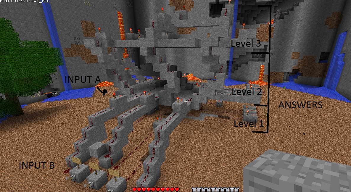 Calculator Minecraft Map