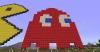 Pac-Man Chasing A Ghost Minecraft Map