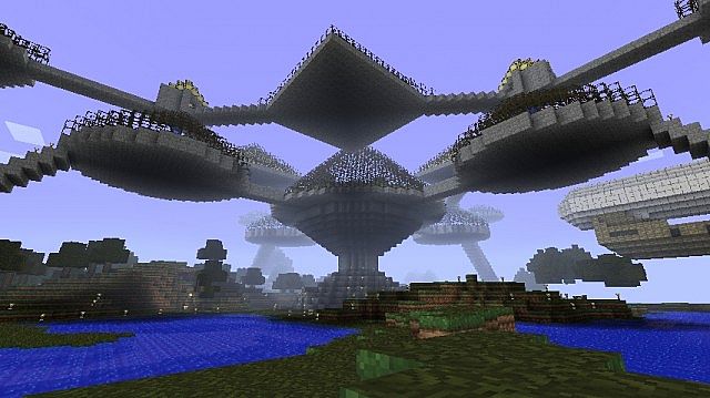 Incognito's Cyber City Minecraft Map