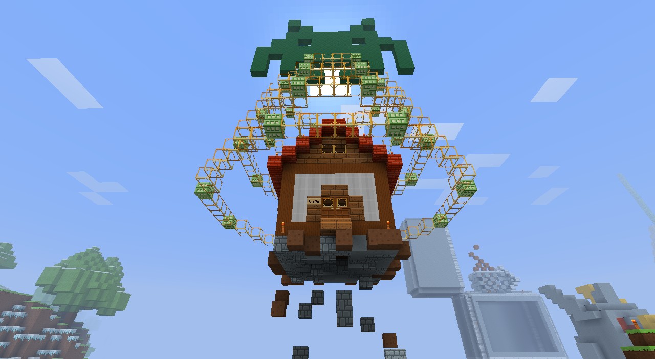 Abducted House (Aurora Freebuild Contest) Minecraft Map