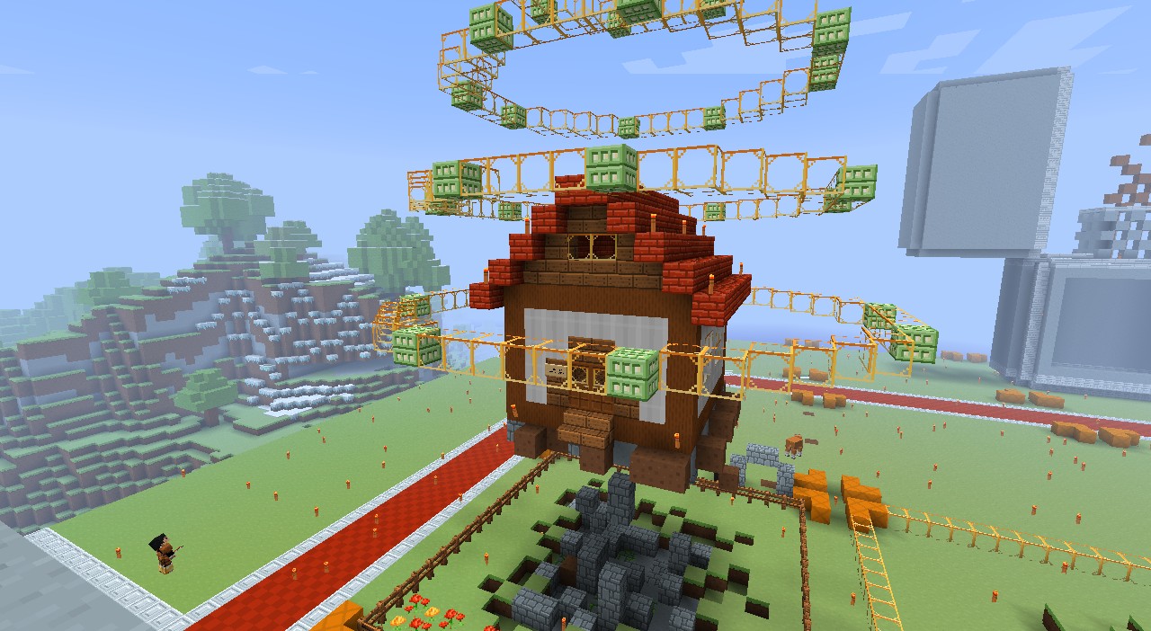 Abducted House (Aurora Freebuild Contest) Minecraft Map