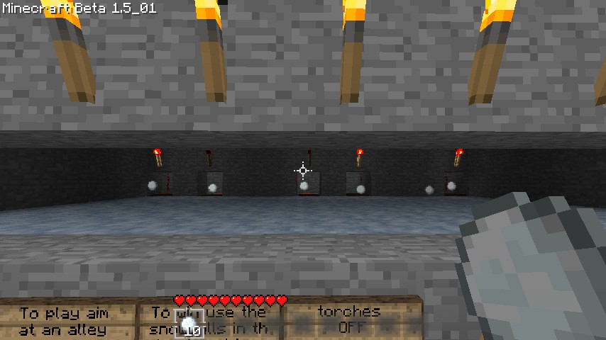 Bowling alley Minecraft Map