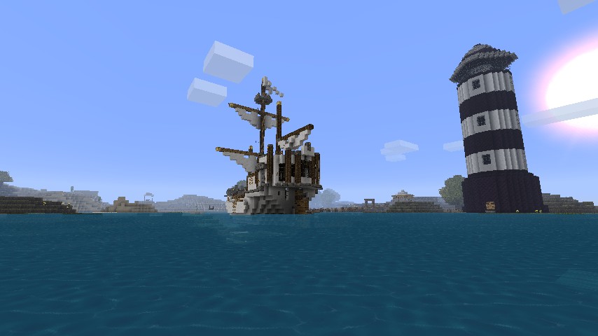 Small Coastal Transport Minecraft Map