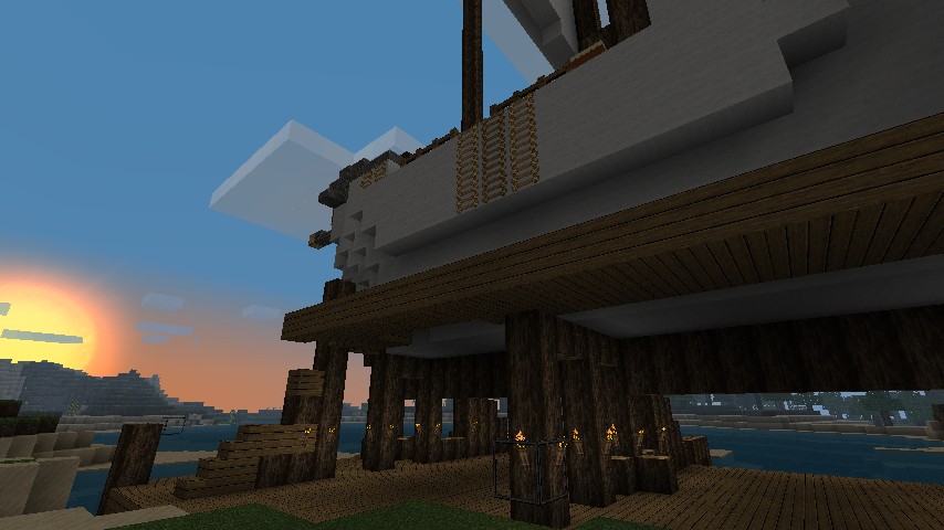 Small Coastal Transport Minecraft Map