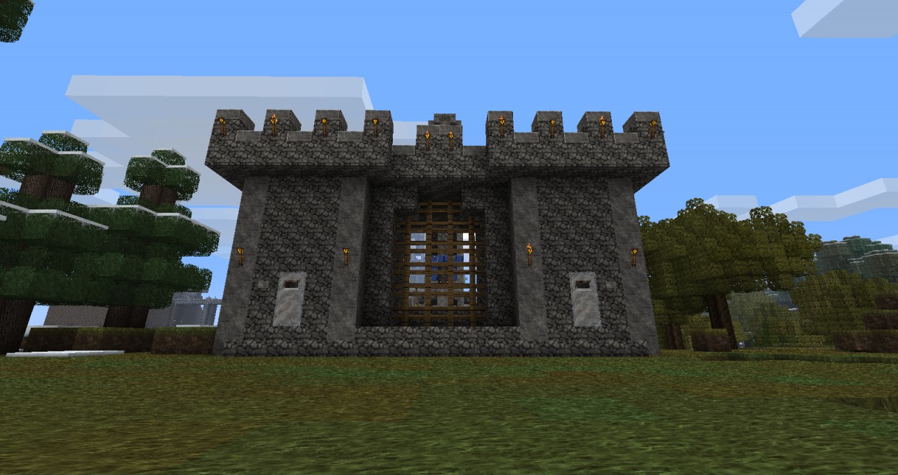 Castle on SMP Minecraft Map