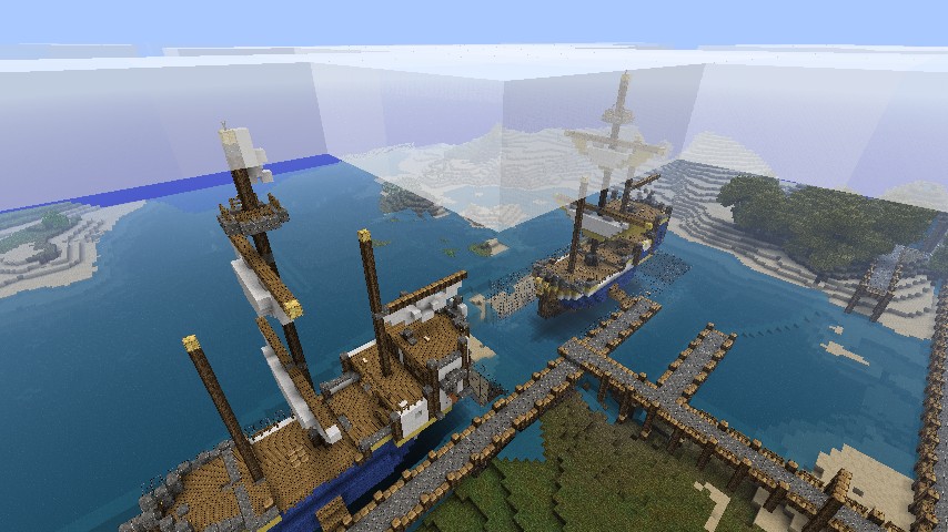 Small Coastal Transport Minecraft Map