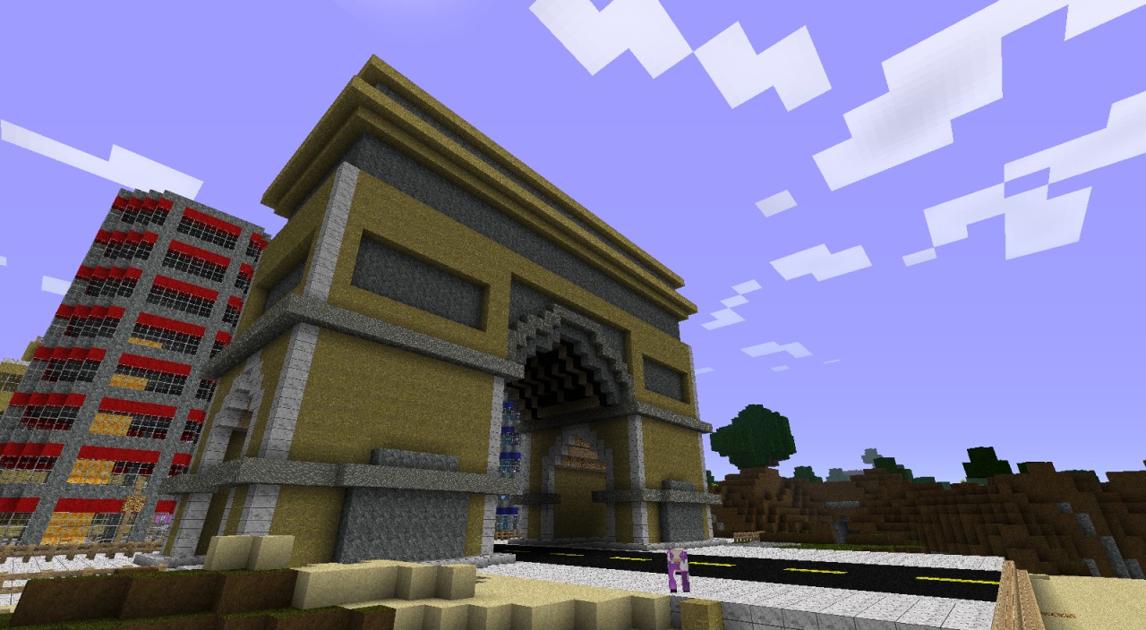 Arc De Triomphe Minecraft Map
