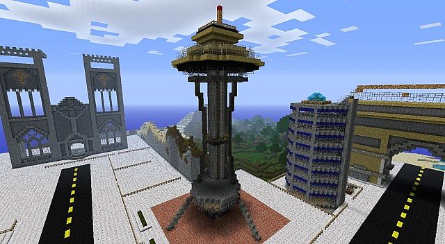 Space Needle Minecraft Map