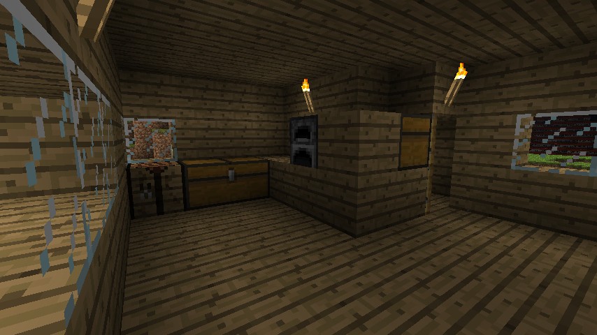 Wooden House Minecraft Map
