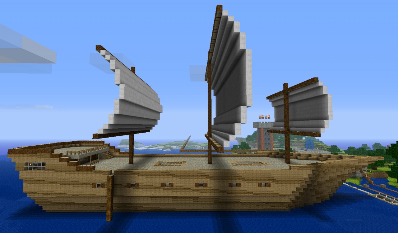 Sailing Ship - The Borealis Minecraft Map