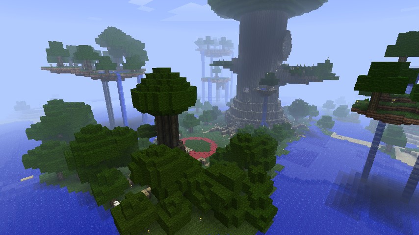 Incognito's forest haven Minecraft Map