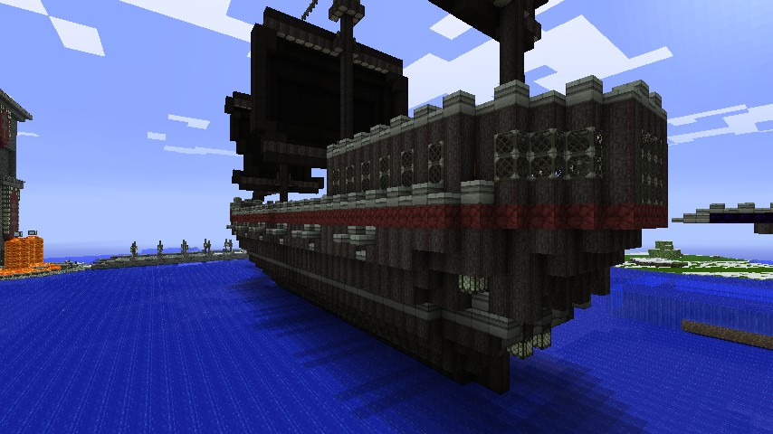 Black pearl inspired boat! Minecraft Map