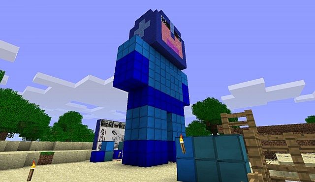 Megamen gigantic! Minecraft Map
