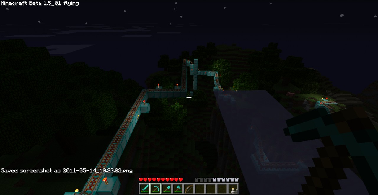 My Minecart Ride Minecraft Map