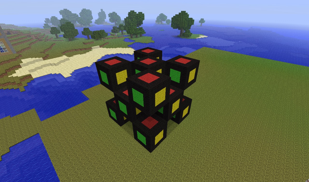 Mini cubic structure Minecraft Map