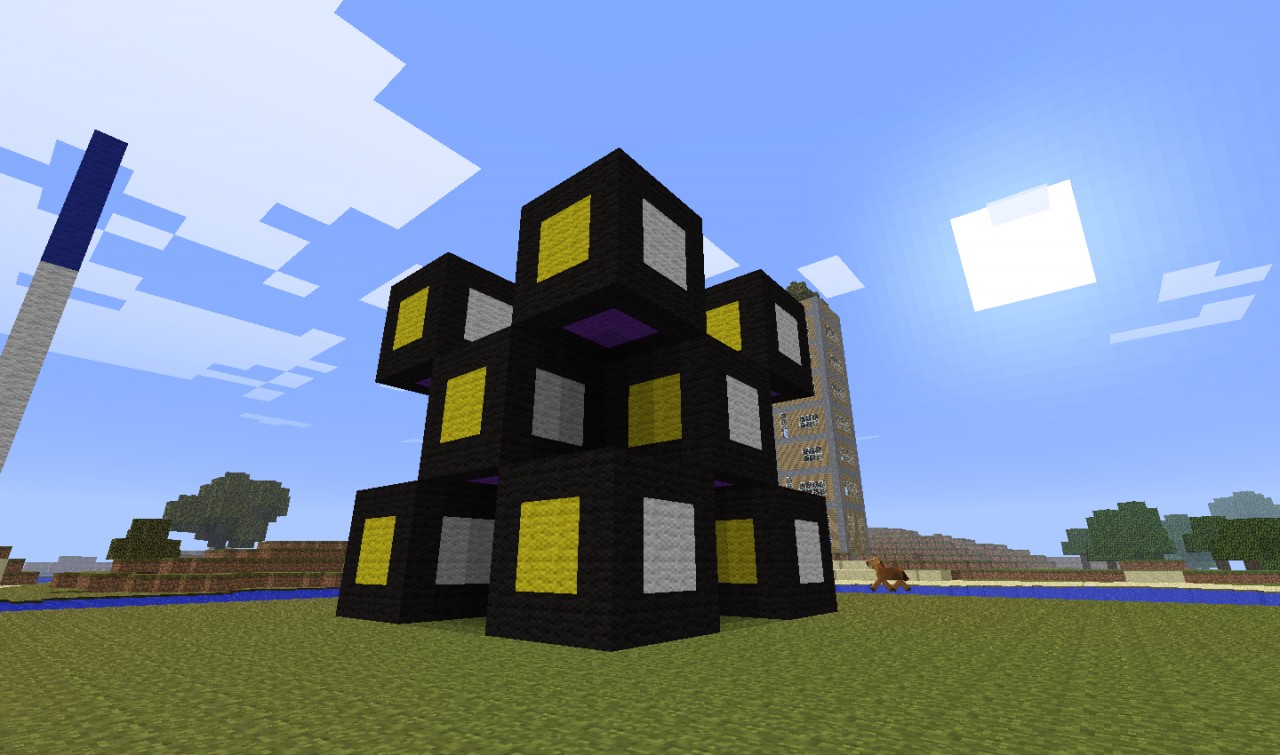 Mini cubic structure Minecraft Map