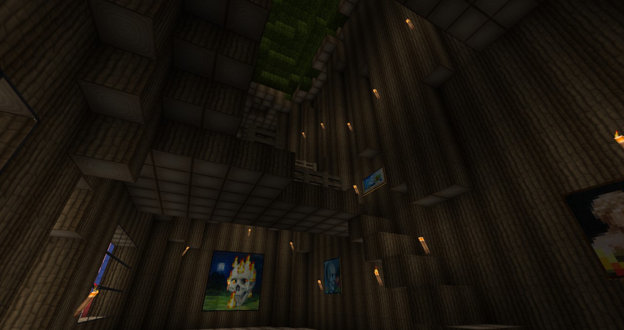 Tree House Minecraft Map