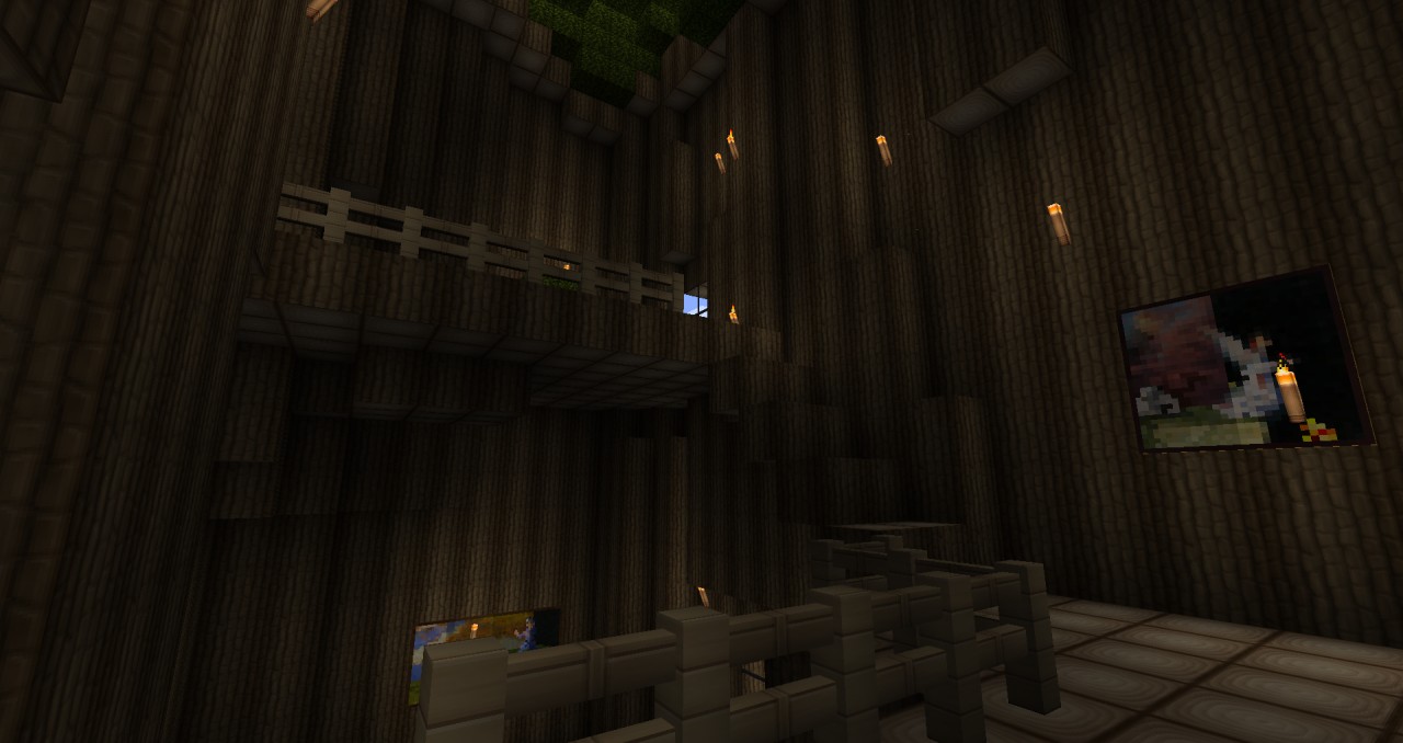 Tree House Minecraft Map