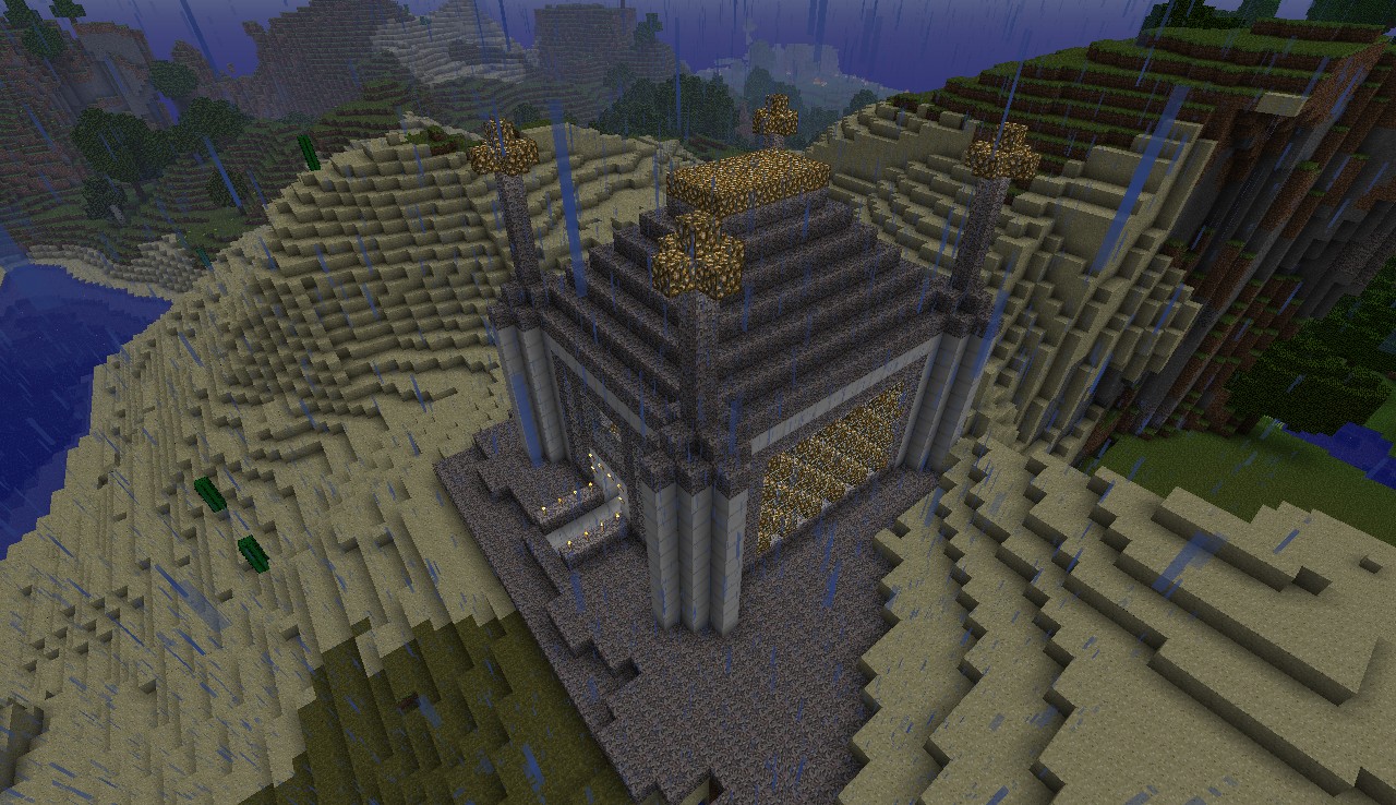 Temple of the Gravel Gods Minecraft Map