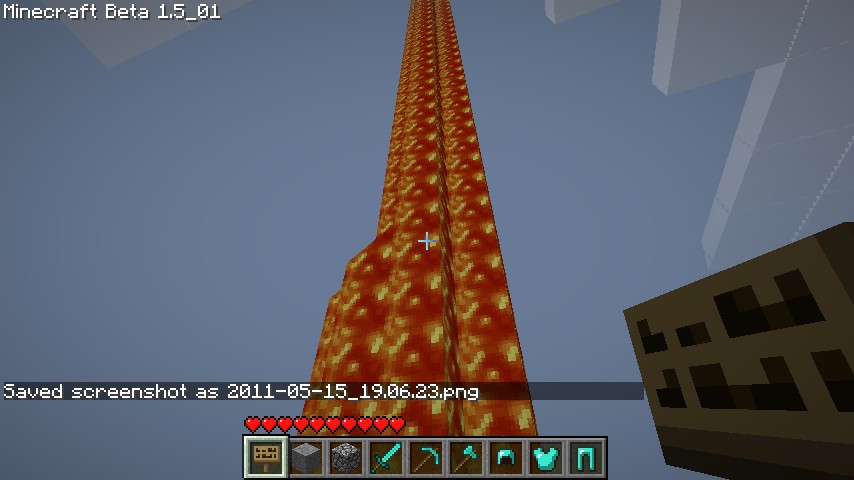 Lava Pillar Minecraft Map