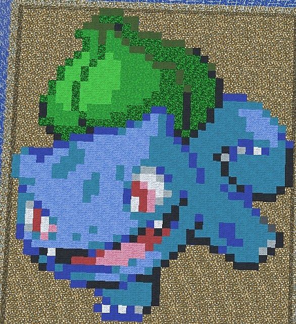 Bisasam Minecraft Map