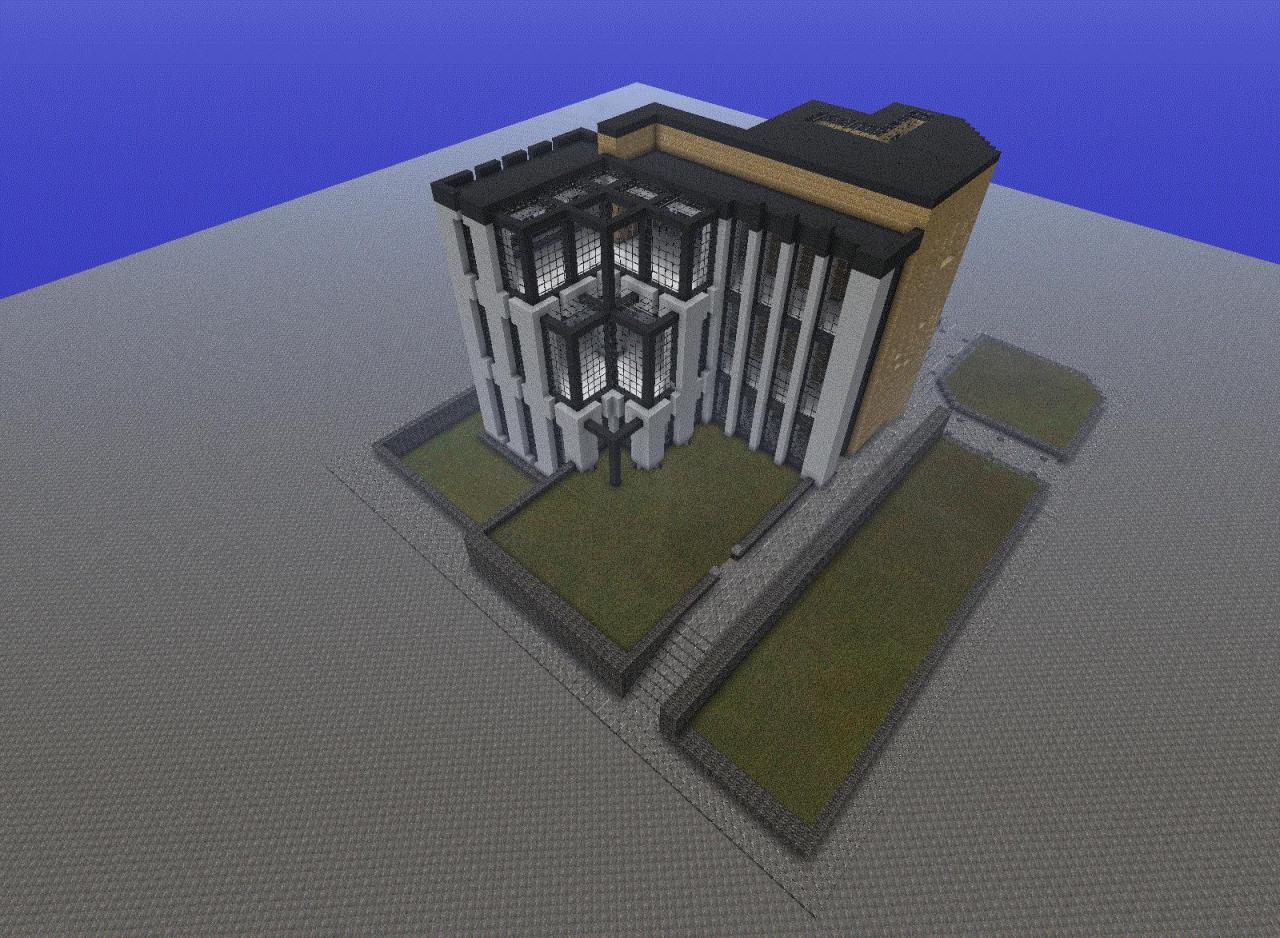 Modern House Series - City Castle Minecraft Map