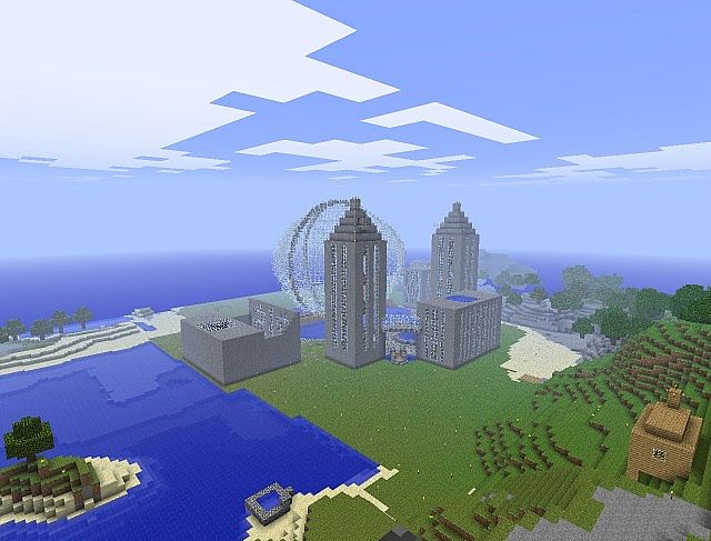 Random city project by Limonium and Quillex Minecraft Map