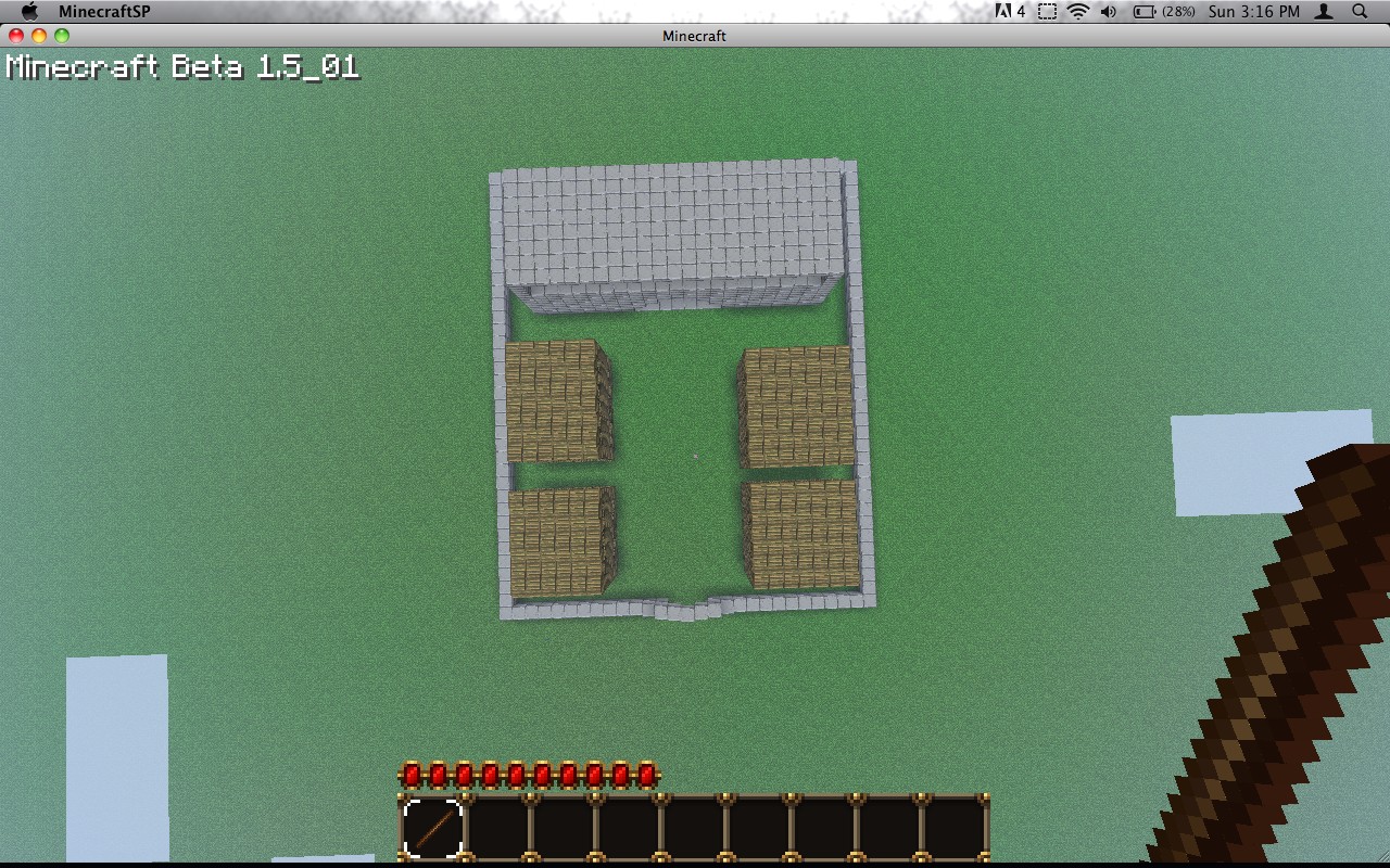 My First Mini Town Minecraft Map