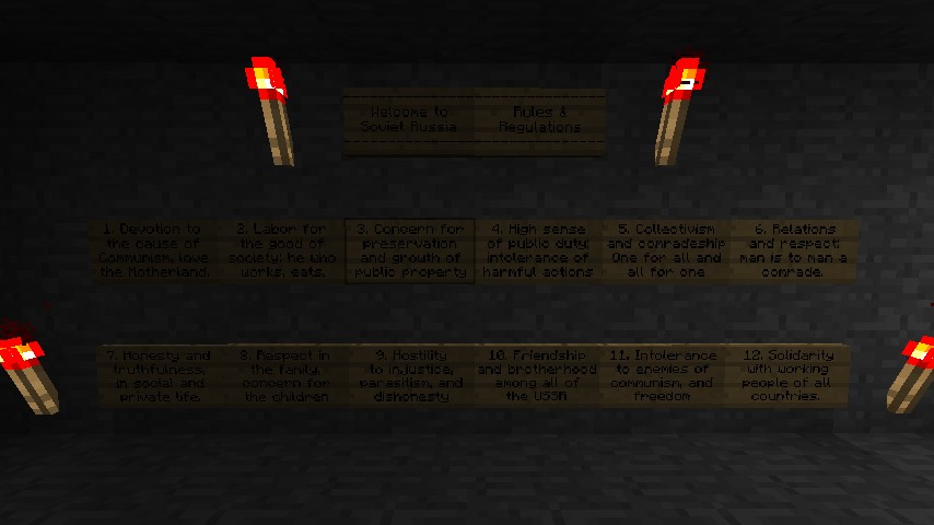 Soviet Gulag Minecraft Map