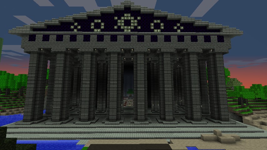 First Megabuild Minecraft Map