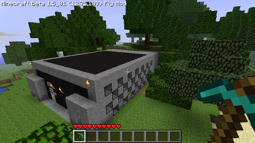 Simple Automatic Minecart Station [BETA 1.5_01] Minecraft Map