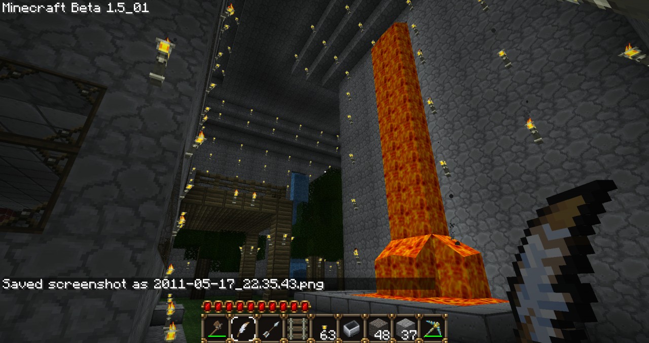 Underground House Minecraft Map