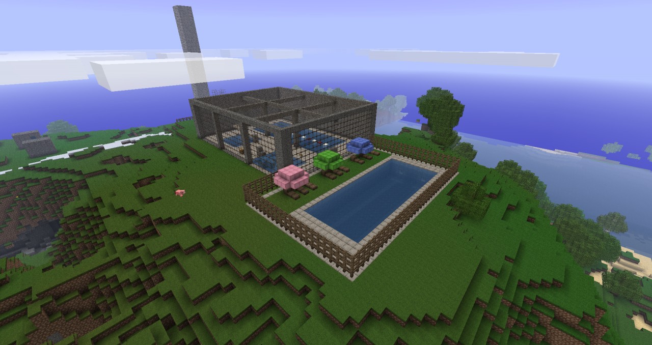 Swimmingpool Minecraft Map