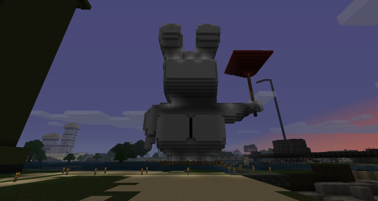 Rayman and the plunger Minecraft Map