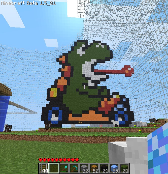 Yoshi (mario cart) Minecraft Map